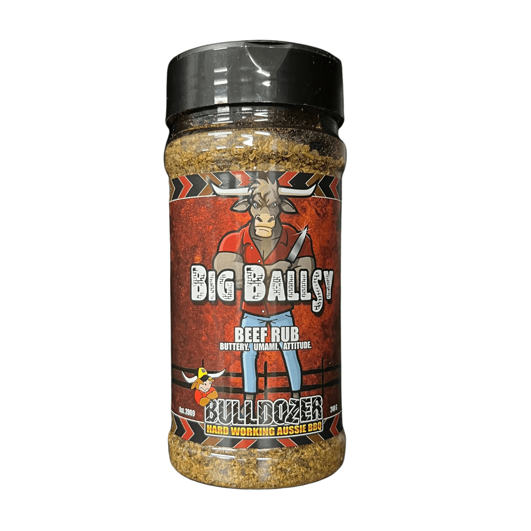 Bulldozer BBQ 'Big Ballsy' Beef Rub 240g – Smoked Bbq Co