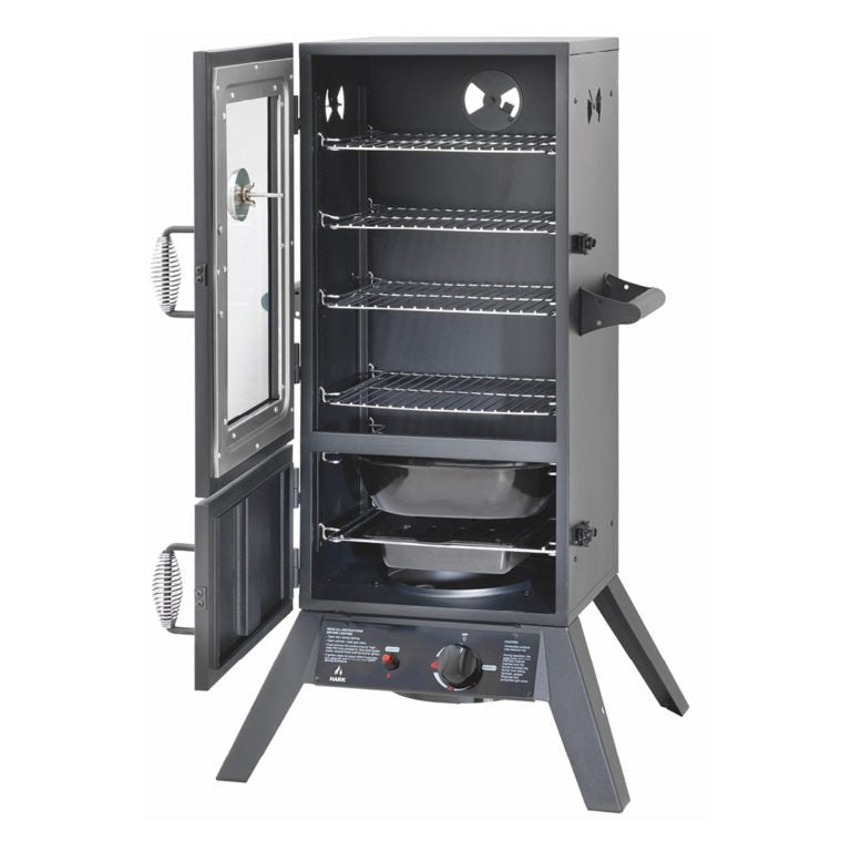 Hark 2 Door Gas Smoker Available at Smoked BBQ Co – Smoked BBQ Co.