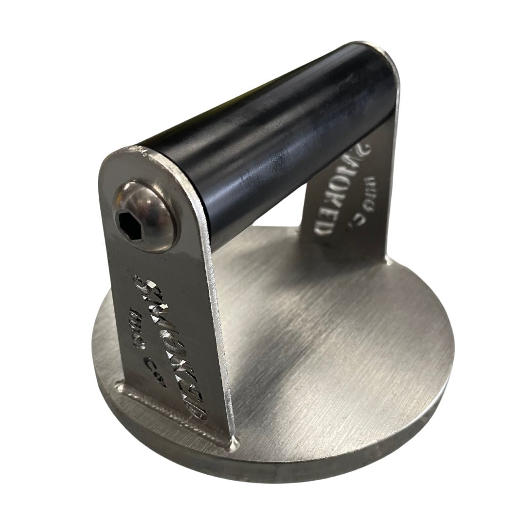Smoked BBQ Co Burger Smasher 'Acetal Handle" Heat Resistant – Smoked ...